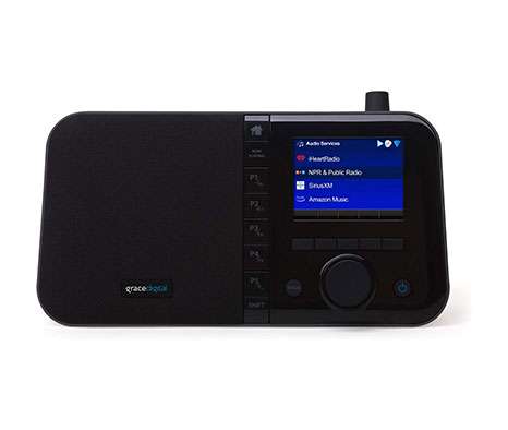 Grace Digital Mondo Elite Smart Internet Radio, Bluetooth, Wi-Fi, 7-Day ...